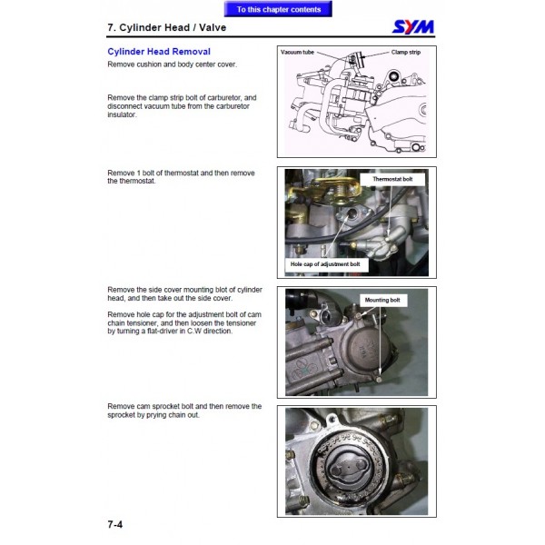 revue technique et manuel d'atelier pour scooter sym joyride 125 evo